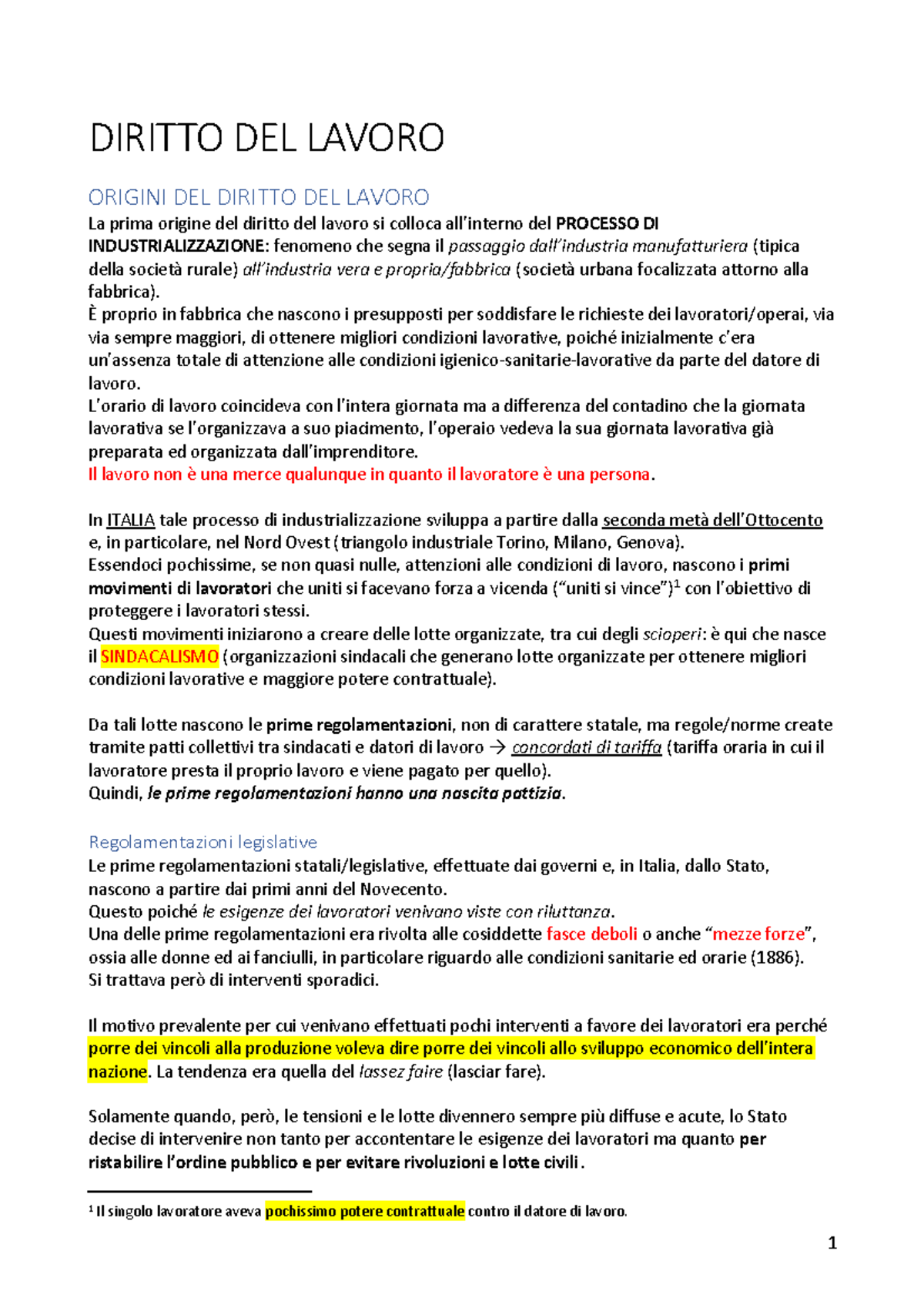 Diritto DEL Lavoro PDF - ciao sono giovanni come state - DIRITTO DEL ...