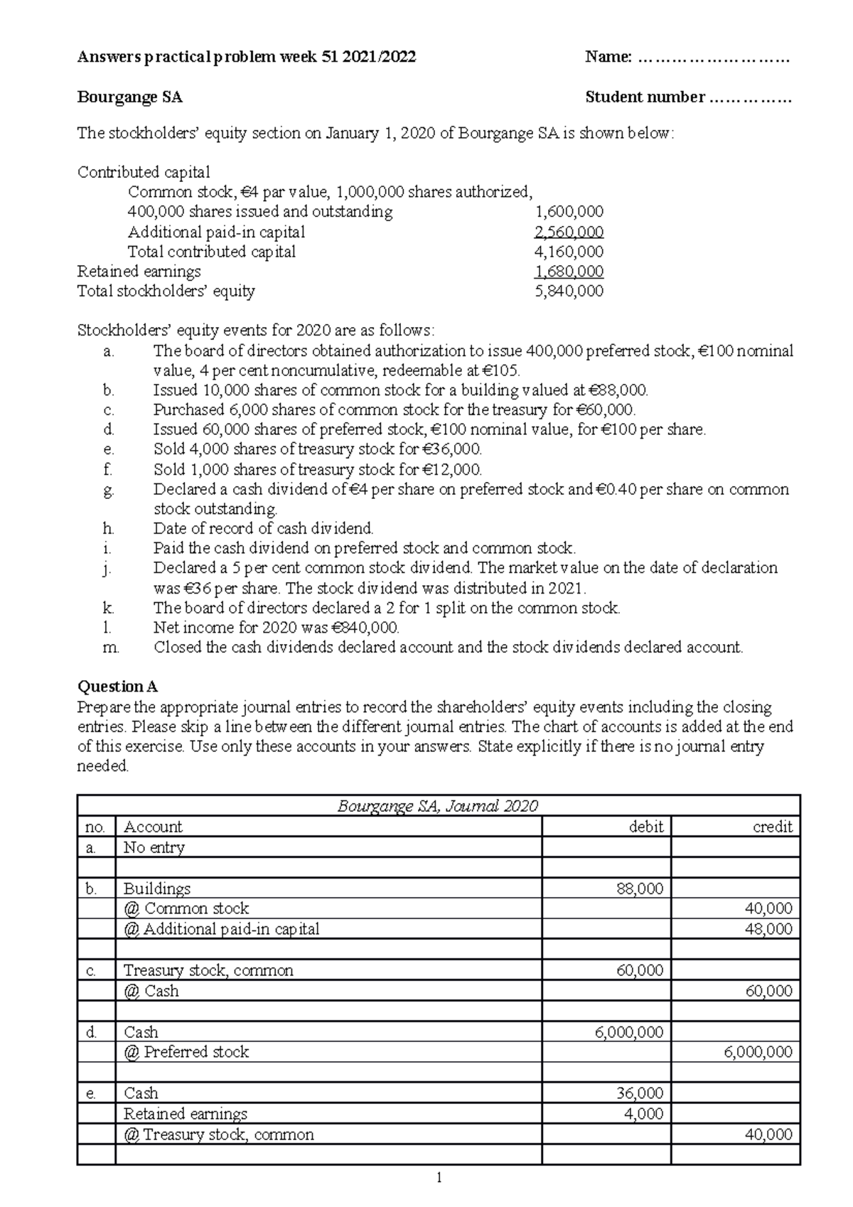 Practical week 51 2021 answers - Answers practical problem week 51 2021 ...