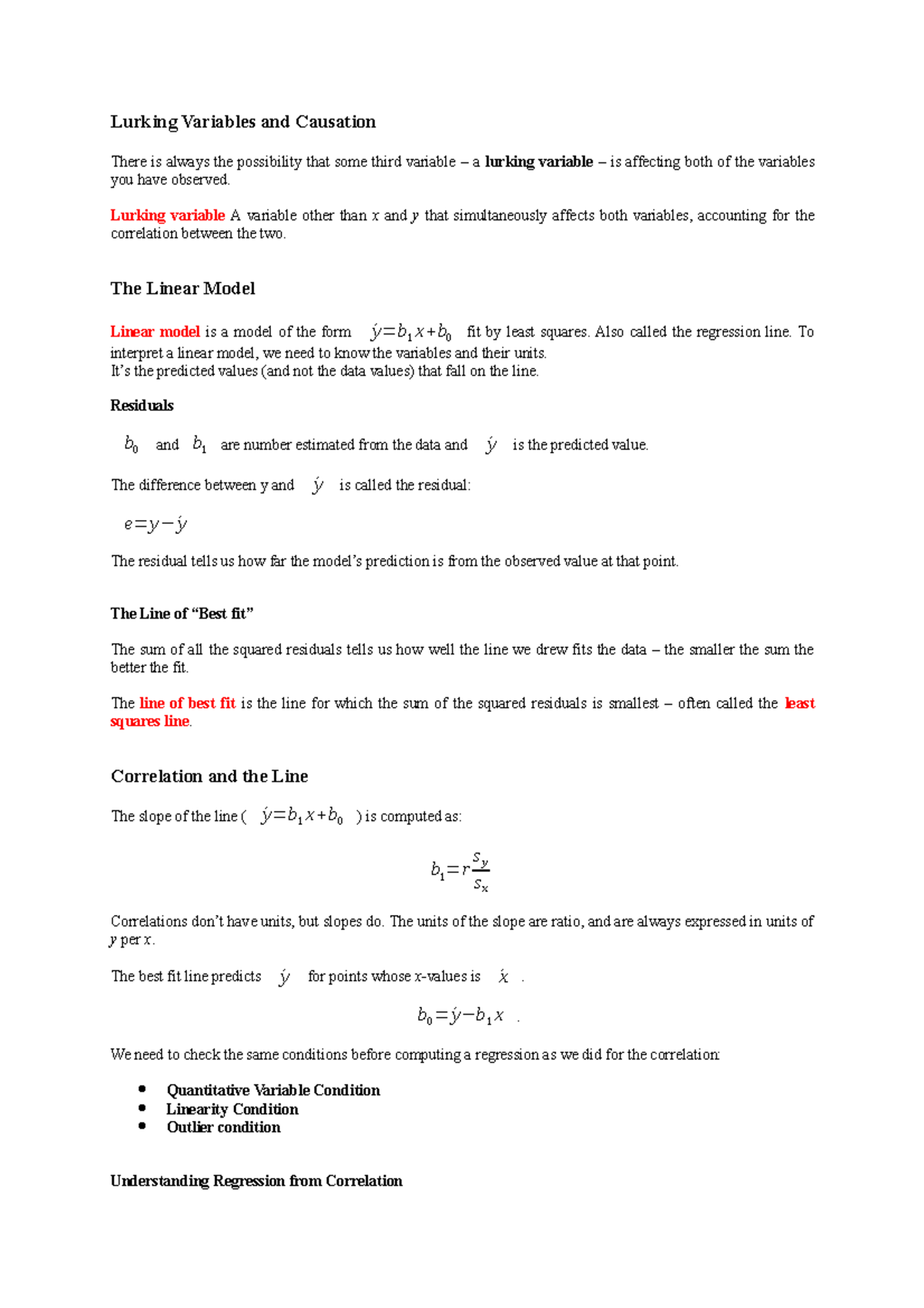 Lurking Variables and Causation - Lurking variable correlation between the two variable other ...
