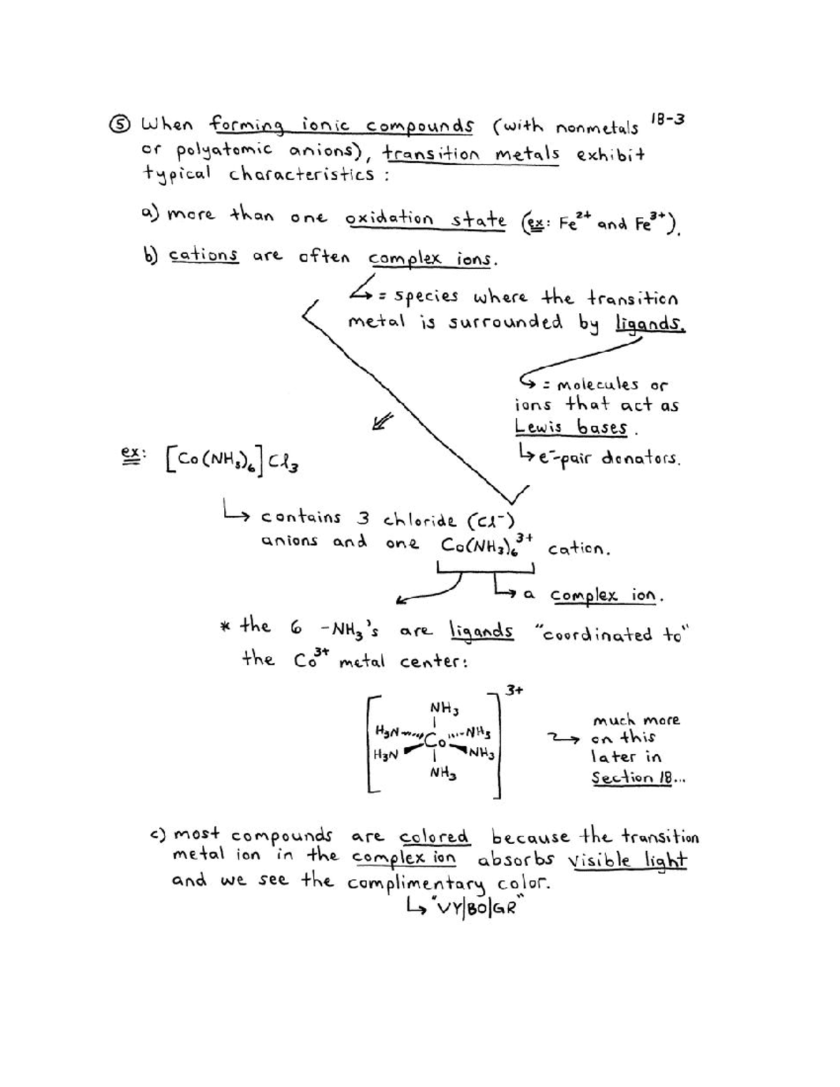chemistry notes - CHE 201 - Studocu
