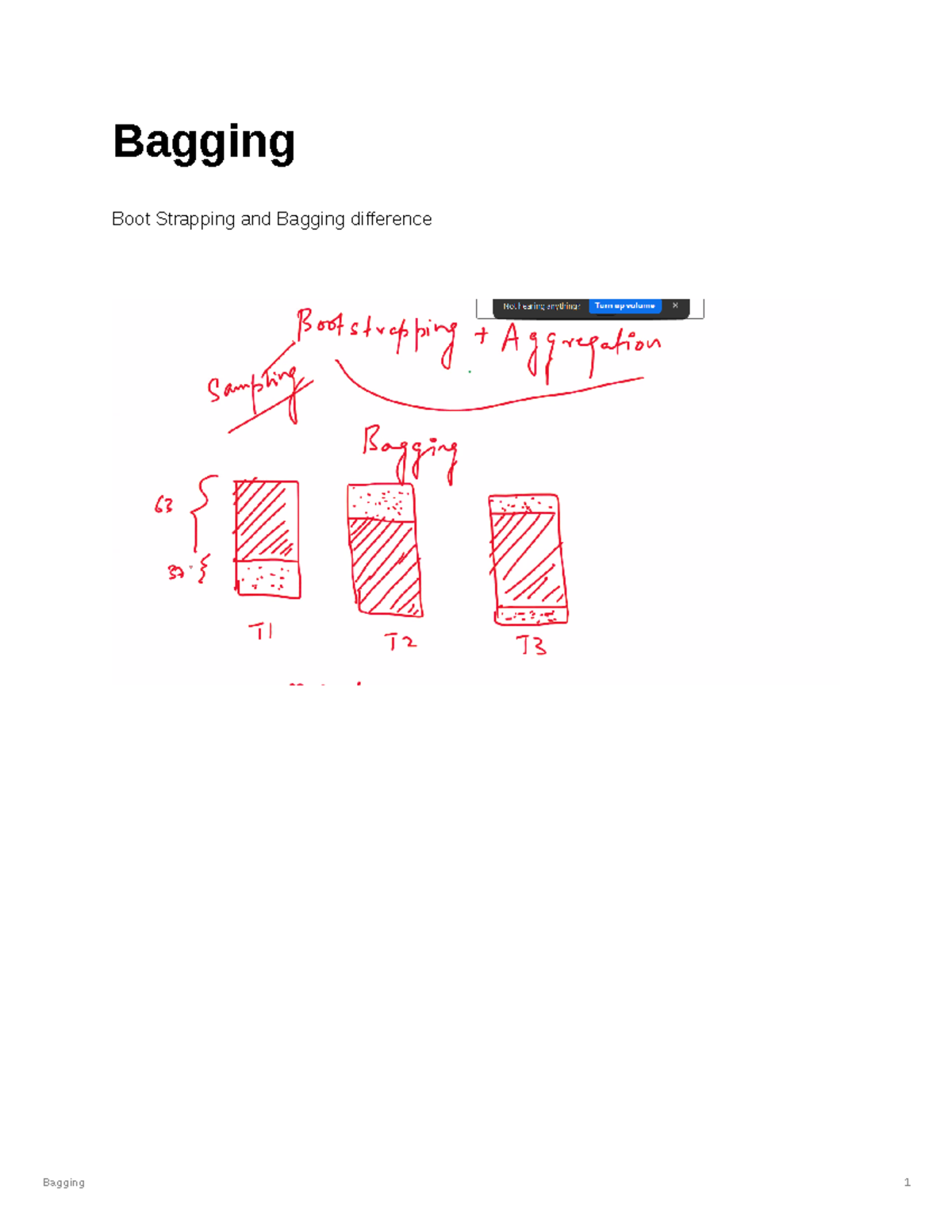 Bagging and Boosting - Bagging Boot Strapping and Bagging difference ...