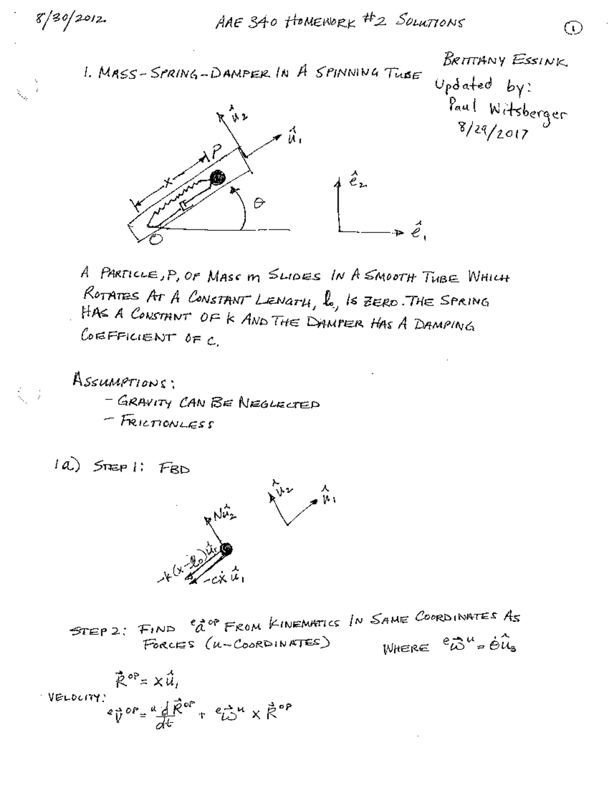 Aae340hw2 solution - AAE 34000 - Studocu