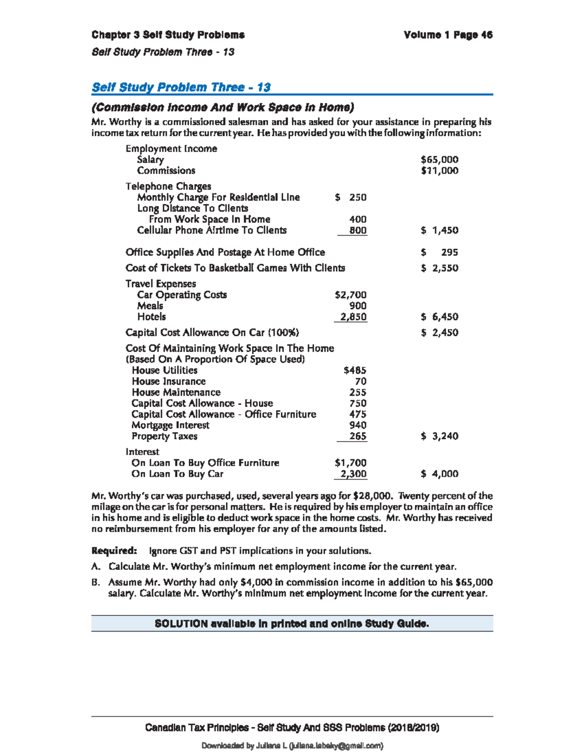 Tax SSP3-13 question - ADM3345 - Studocu