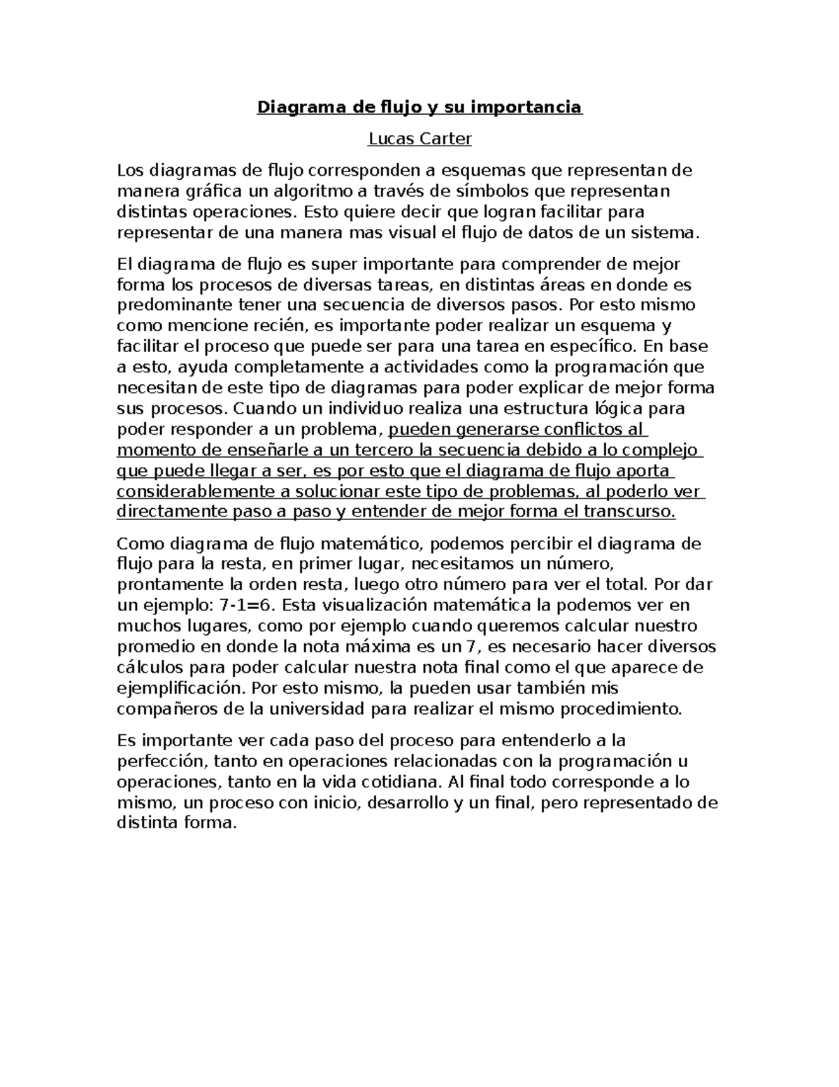 Diagrama de flujo y su importancia - Esto quiere decir que logran ...