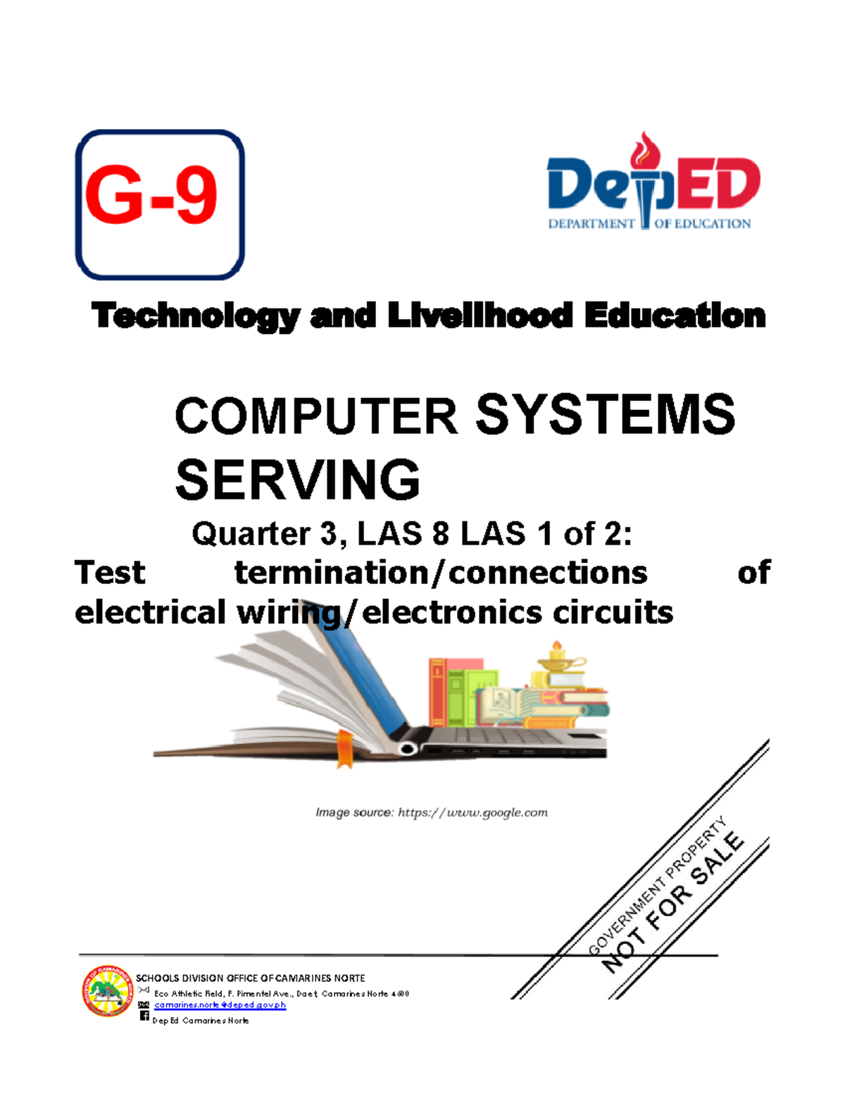 CSS 9 LAS 8 Week 8 PART 1 Marc Angelo Palmones - Technology and Livelihood Education COMPUTER ...