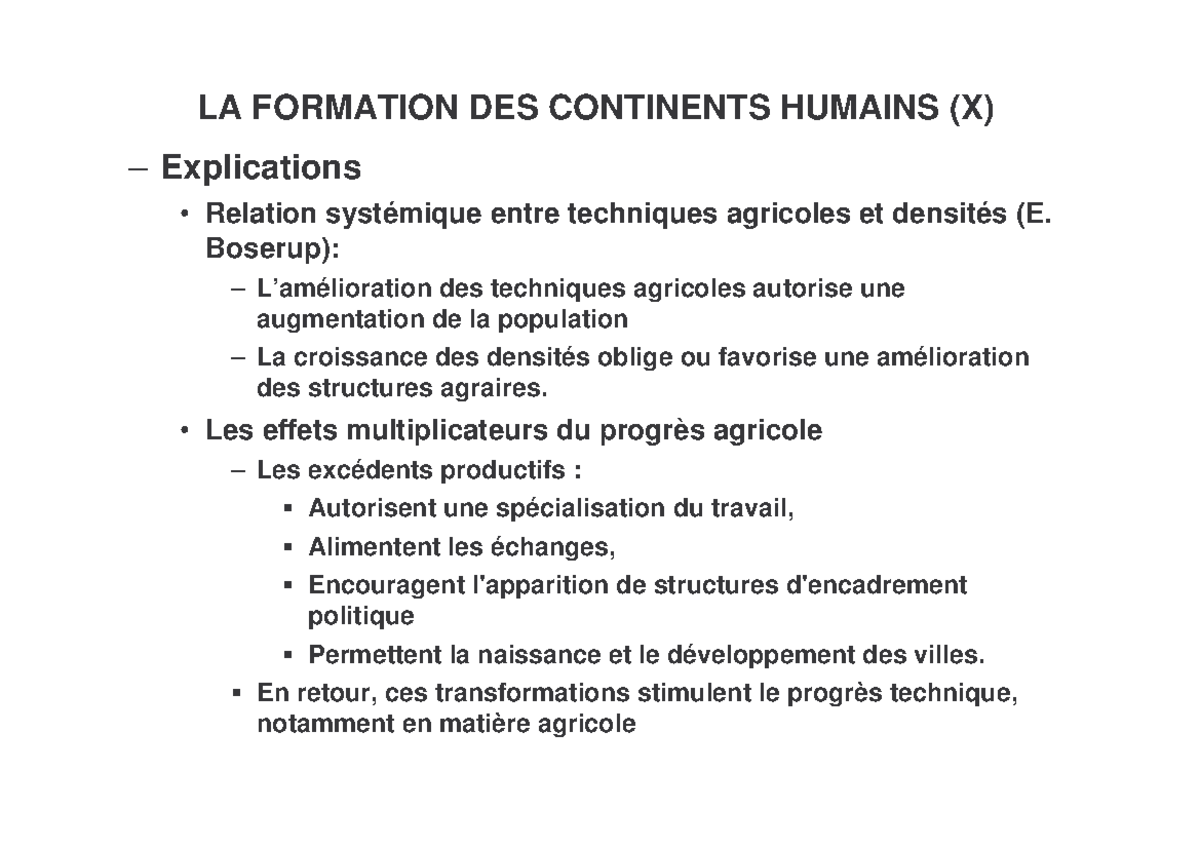 Geog F 103 Ch I PP Compl - note de cours - Fondements de la géographie ...