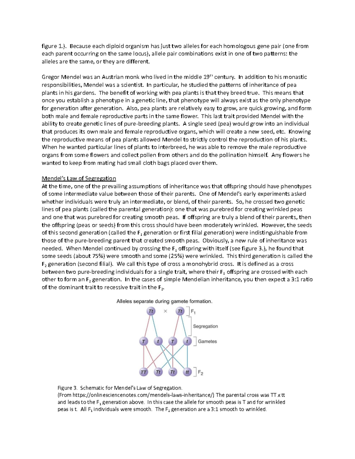 7-4 - Armstrong: Unit 1 - figure 1.). Because each diploid organism has ...