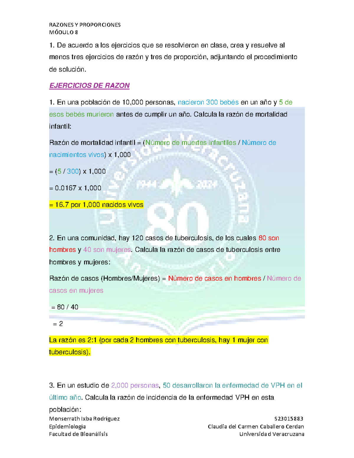 Razones y proporciones - Ixba Rodríguez Monserrath - MÓDULO 8 ...