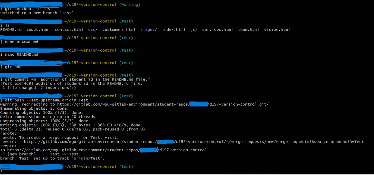 9 - This is the final assignment of the course. - (working) git ...