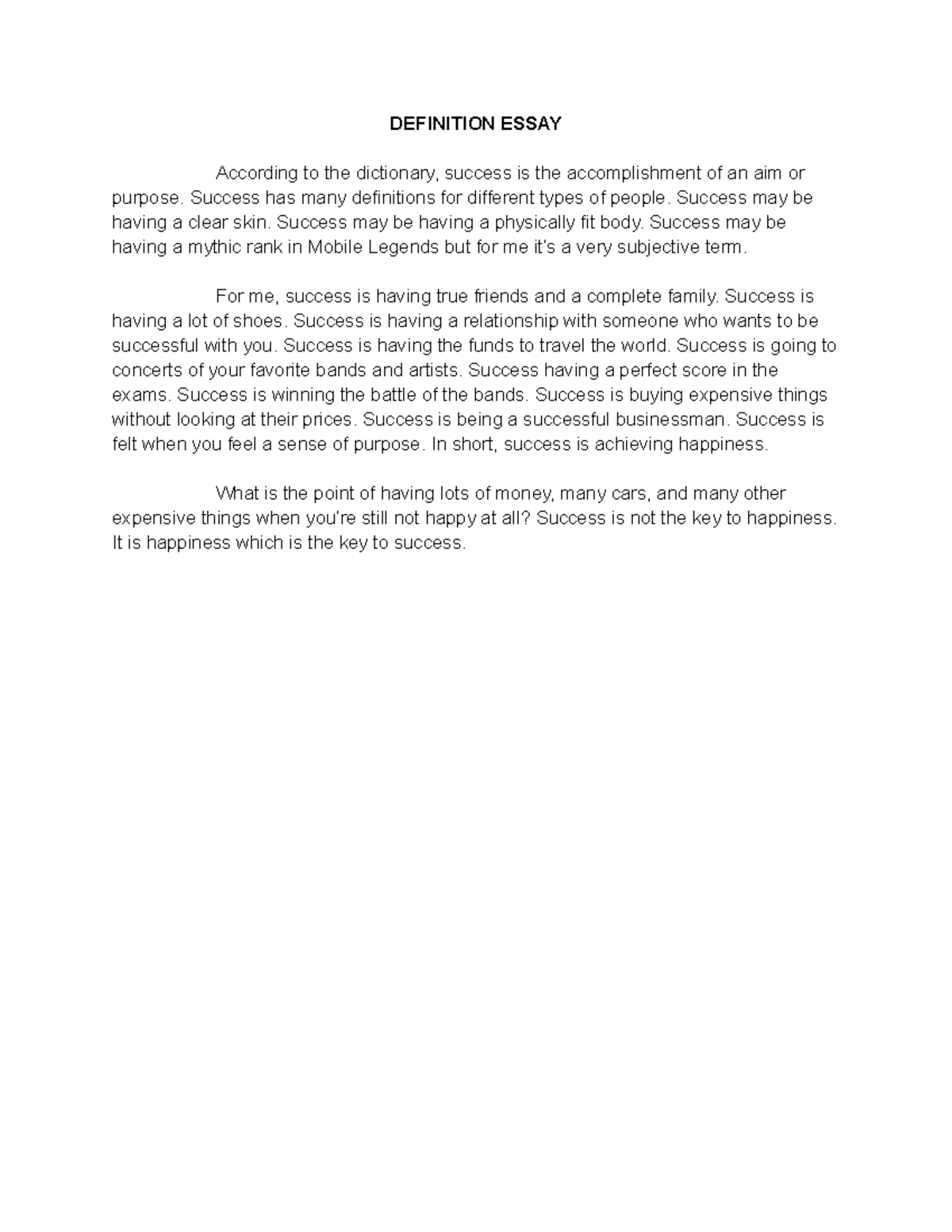 Untitled-document-1 - zzz - DEFINITION ESSAY According to the ...