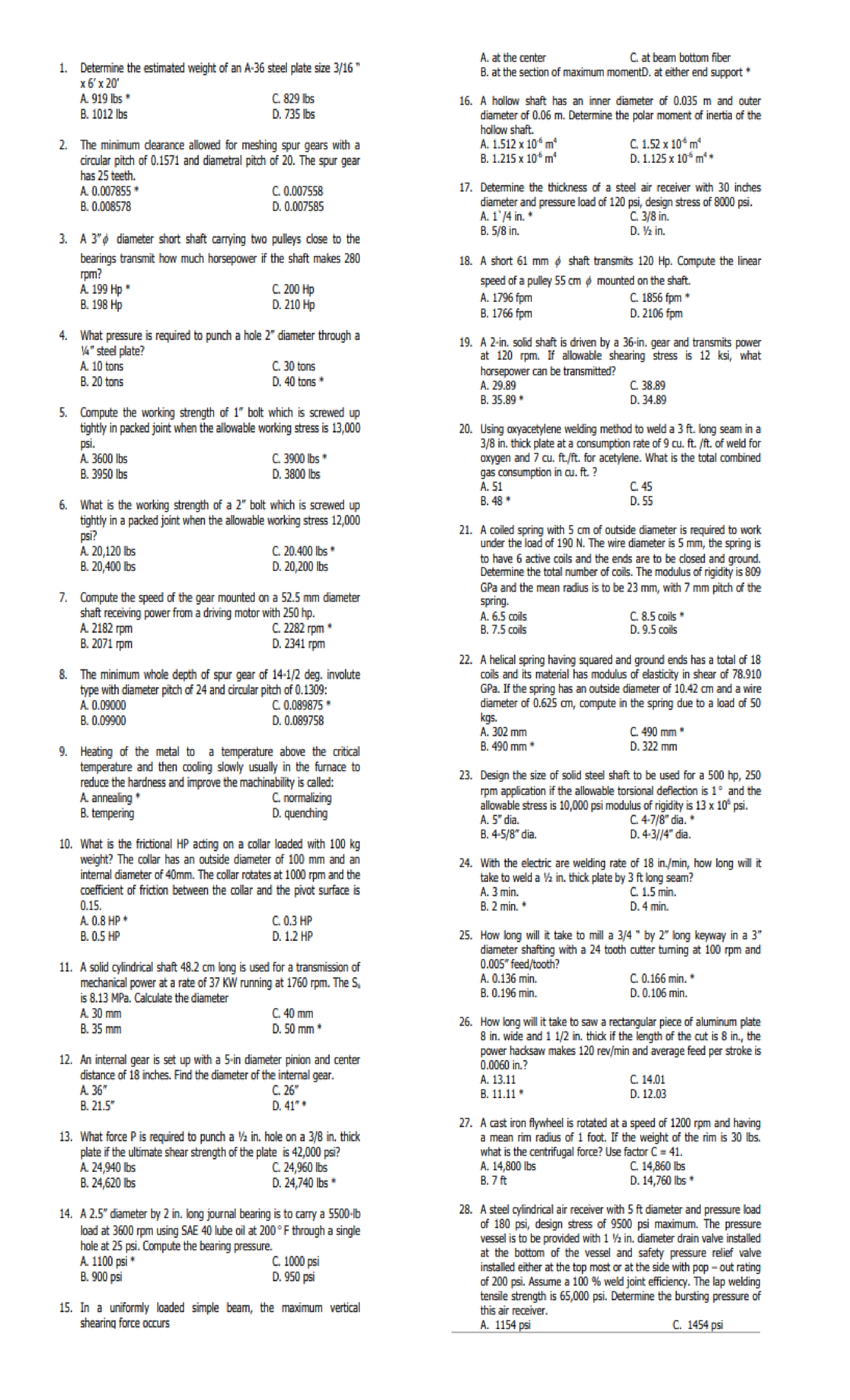 Machine Design Elements - Mechanical Engineering - Studocu