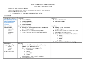 ESH220 FA22 Exam 2 (Take Home) - Alexis Pappas ESH220 FA22 Health ...