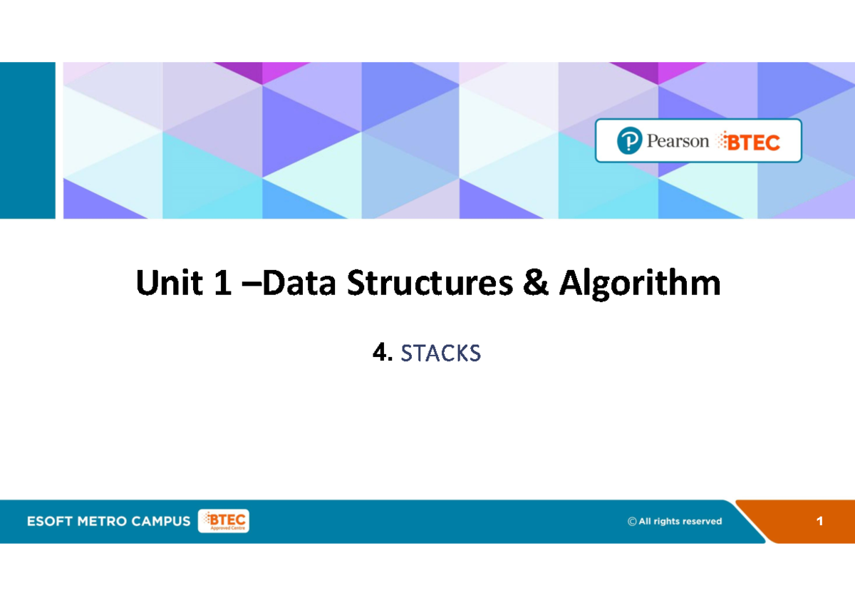 338 1592494622893 Hnd Dsa W4 Stack Hnd In Computing Unit 1 Data Structures And Algorithm 4