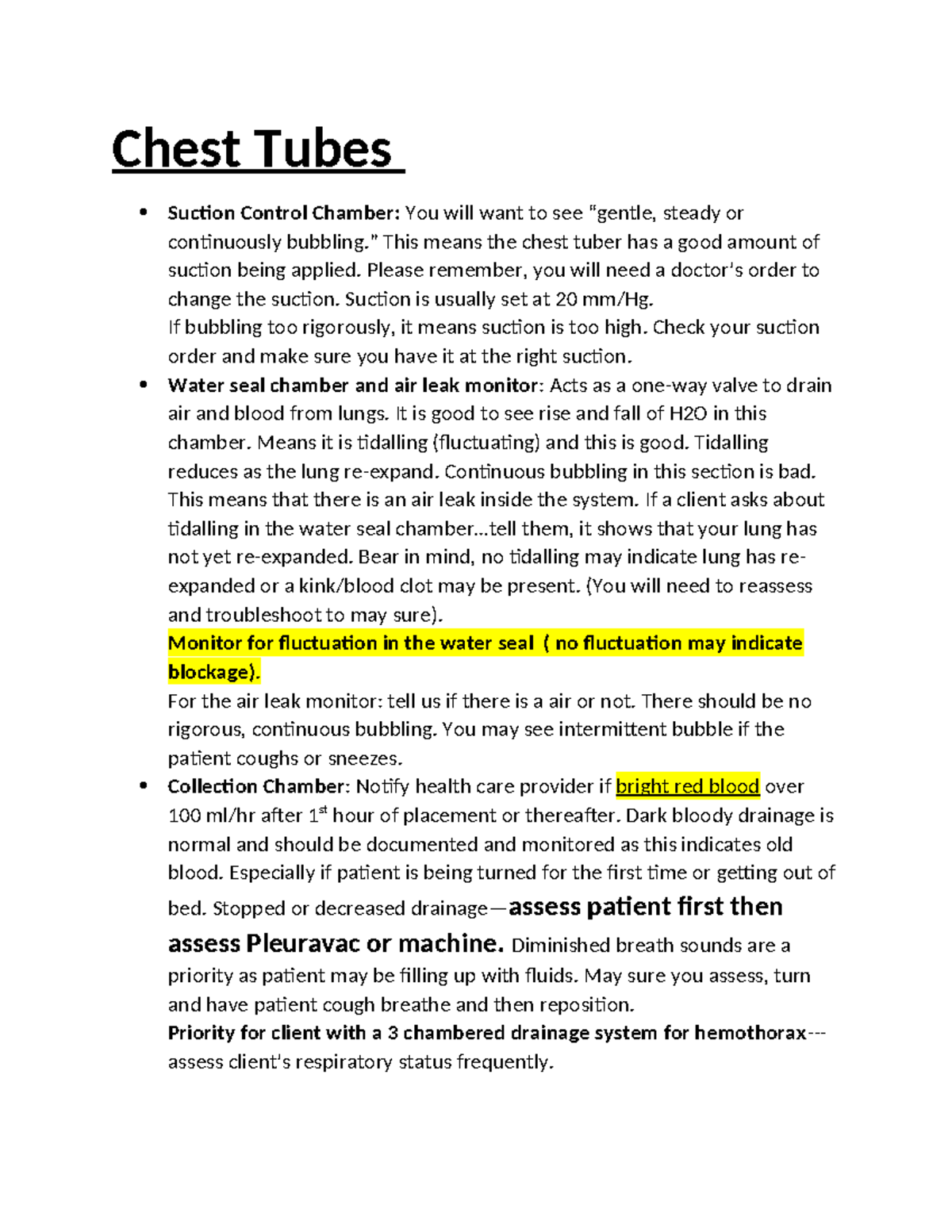 Everything you need to know about Chest Tubes - Chest Tubes Suction ...