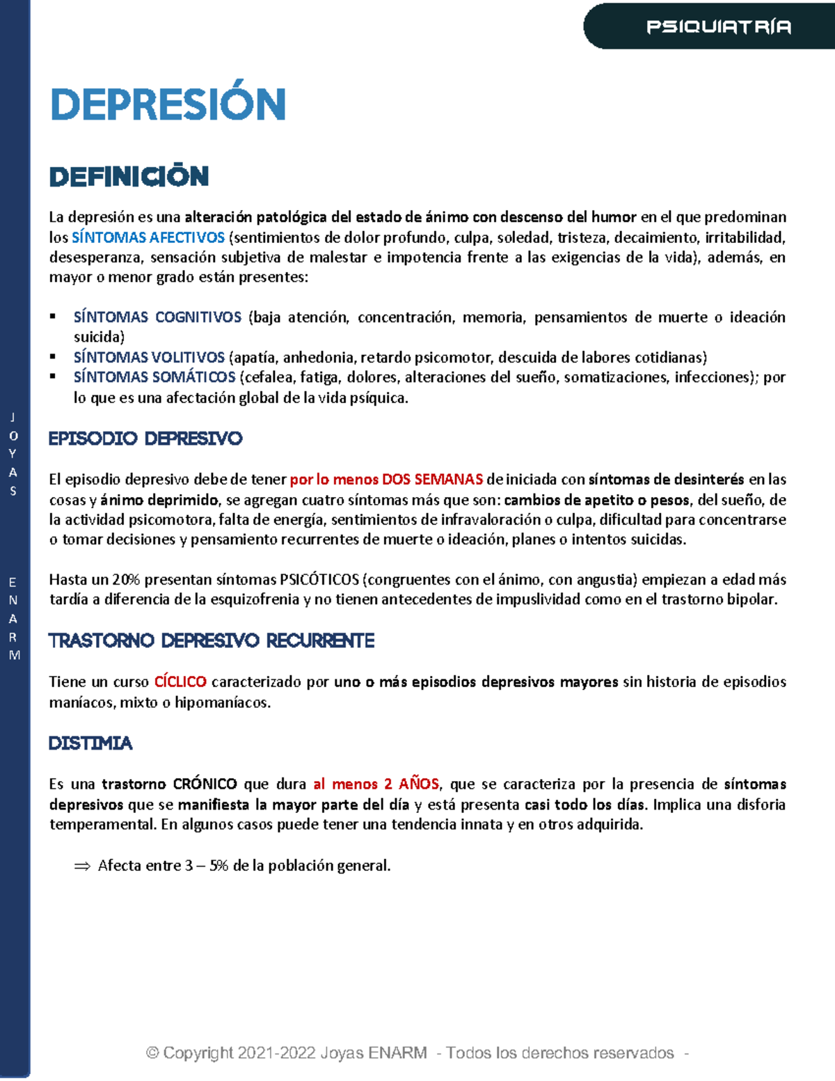 2 Depresión - GPC trastorno depresivo mayor - J O Y A S E N A R M ...