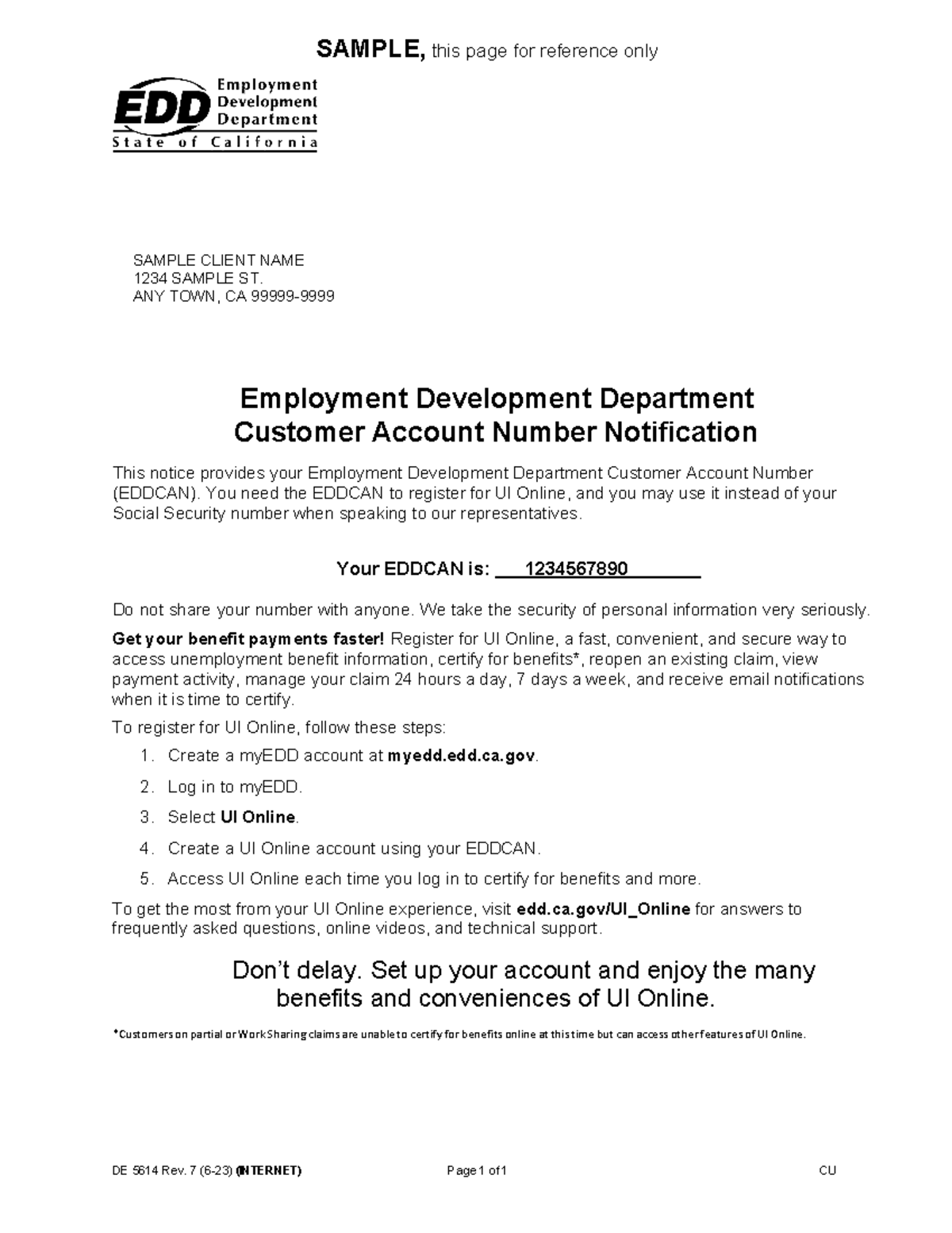 De5614 - Figure it out - DE 5614 Rev. 7 (6-23) (INTERNET) Page 1 of 1 ...