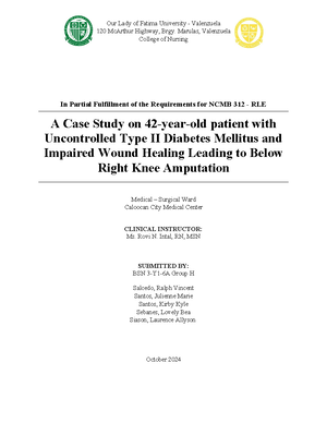 Epilepsy Case Study - the position of Centers for Disease Control and ...