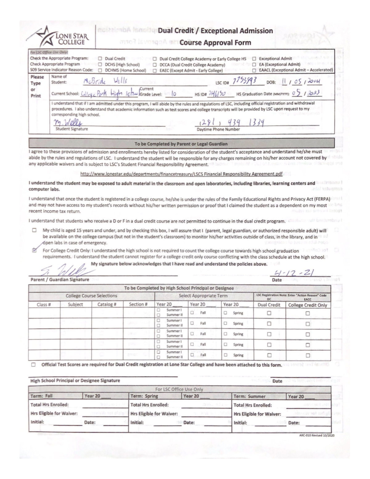 LONE STAR FFA State Fair Paperwork for the Texas State Fair In Dallas ...