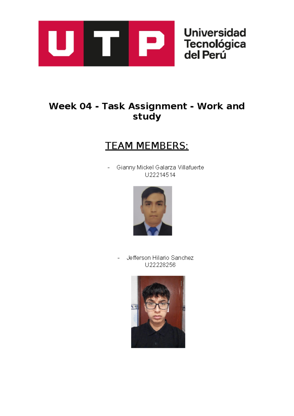 Week 07 - Task Assignment - Someone that I admire - Ingles IV - Week 04 ...