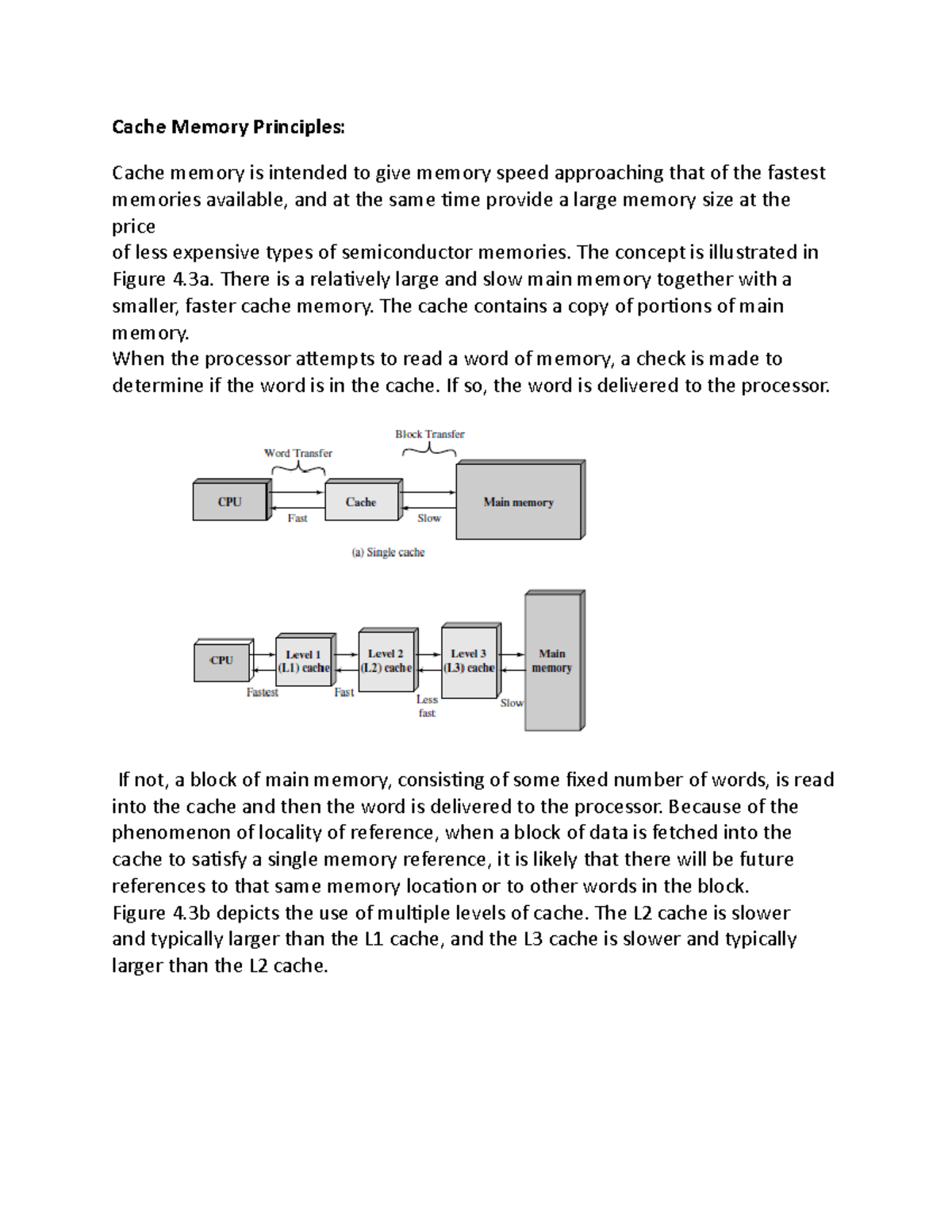 OS Cashe Memory Tariq Usman Cache Memory Principles Cache Memory os-cashe-memory-tariq-usman-cache-memory-principles-cache-memory