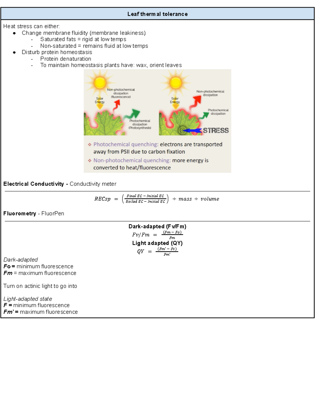 BIOL362 - Practicals - Plant practical notes that are assessable for ...