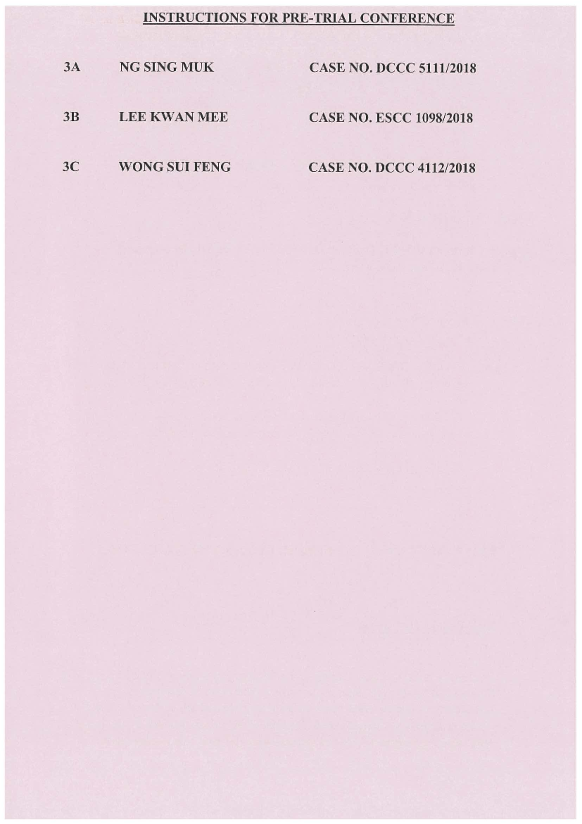 Instructions for Pre-Trial Conference - LLB4006 - CardiffMet - Studocu