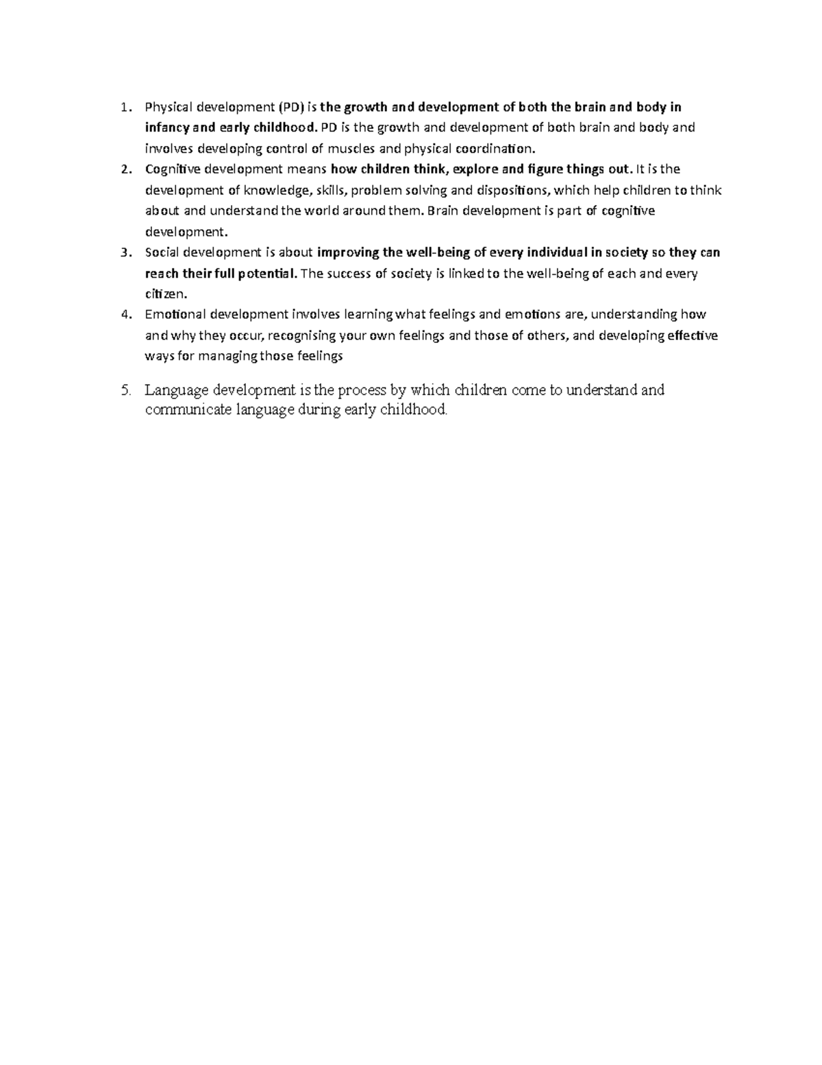 Physical development - THIS WILL BE A VERY HELPFU;L Mterial for every ...