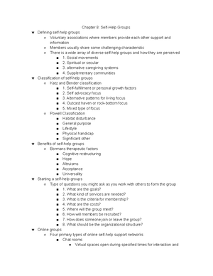 Chapter 1 groups-types and stages of development - Chapter 1: groups ...