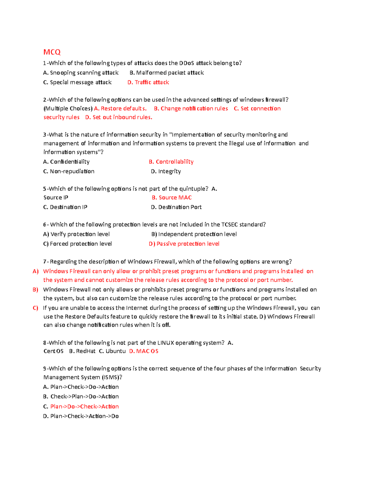 Internet programming Mc Q questions part 1 - MCQ 1-Which of the following types of attacks does ...