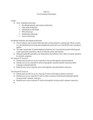 ITM 750 chapter 1 notes - Introduction to Project management What is a ...