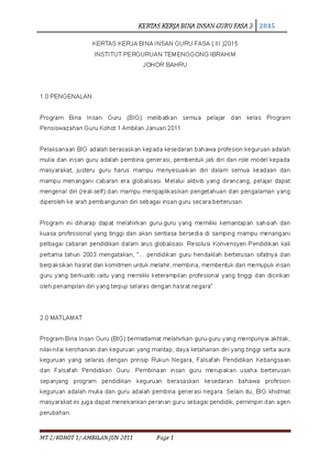 Borang Penilaian PPGB 2 - PROGRAM PEMBANGUNAN GURU BAHARU 2. Borang ...