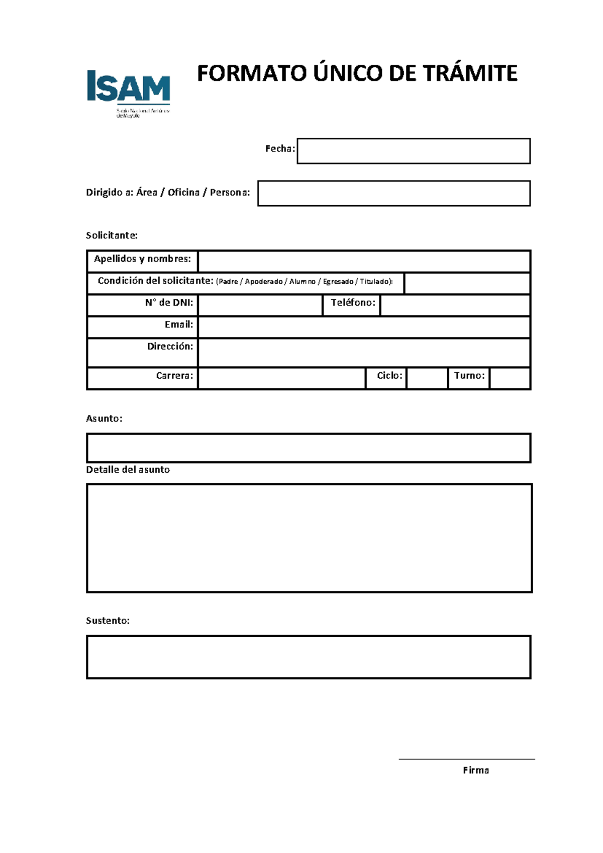 isam tramite isam tramite - Documentacion administrativa y empresarial ...