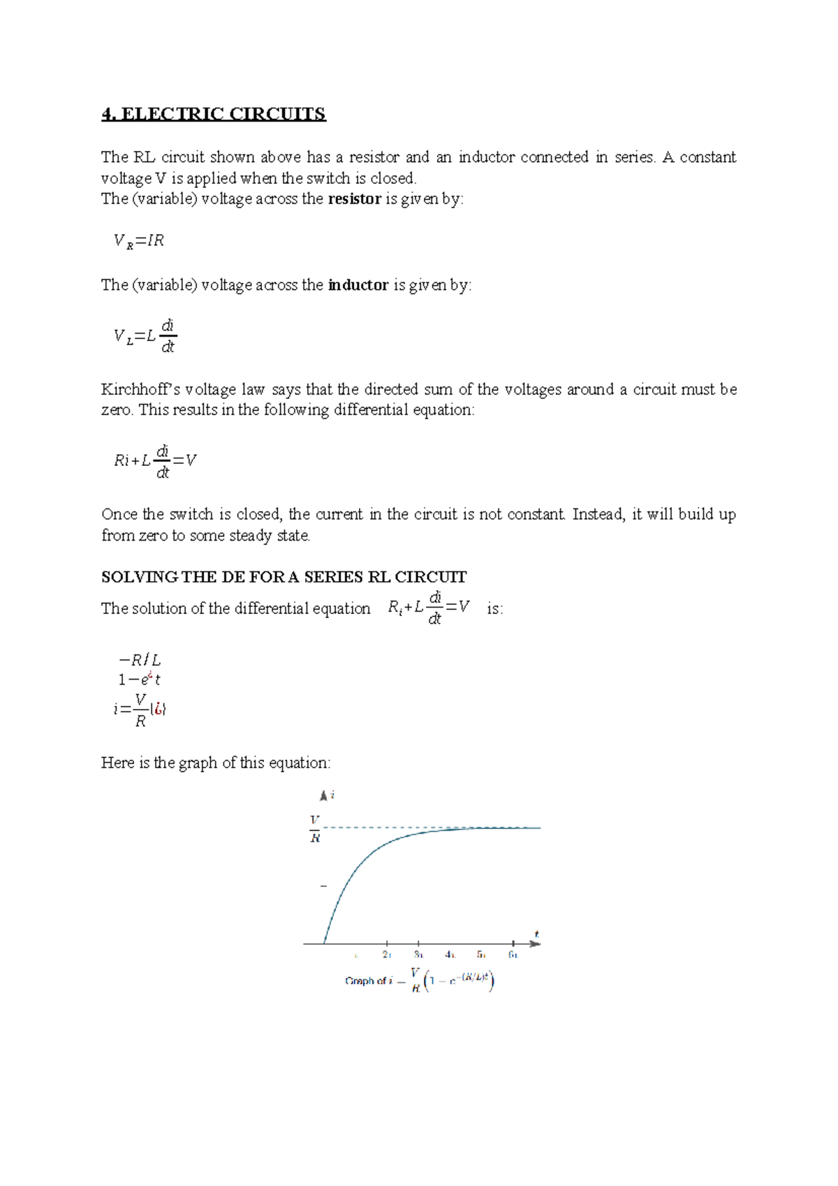 Electrical Engineering Differential Equation Final Performance tasks S ...