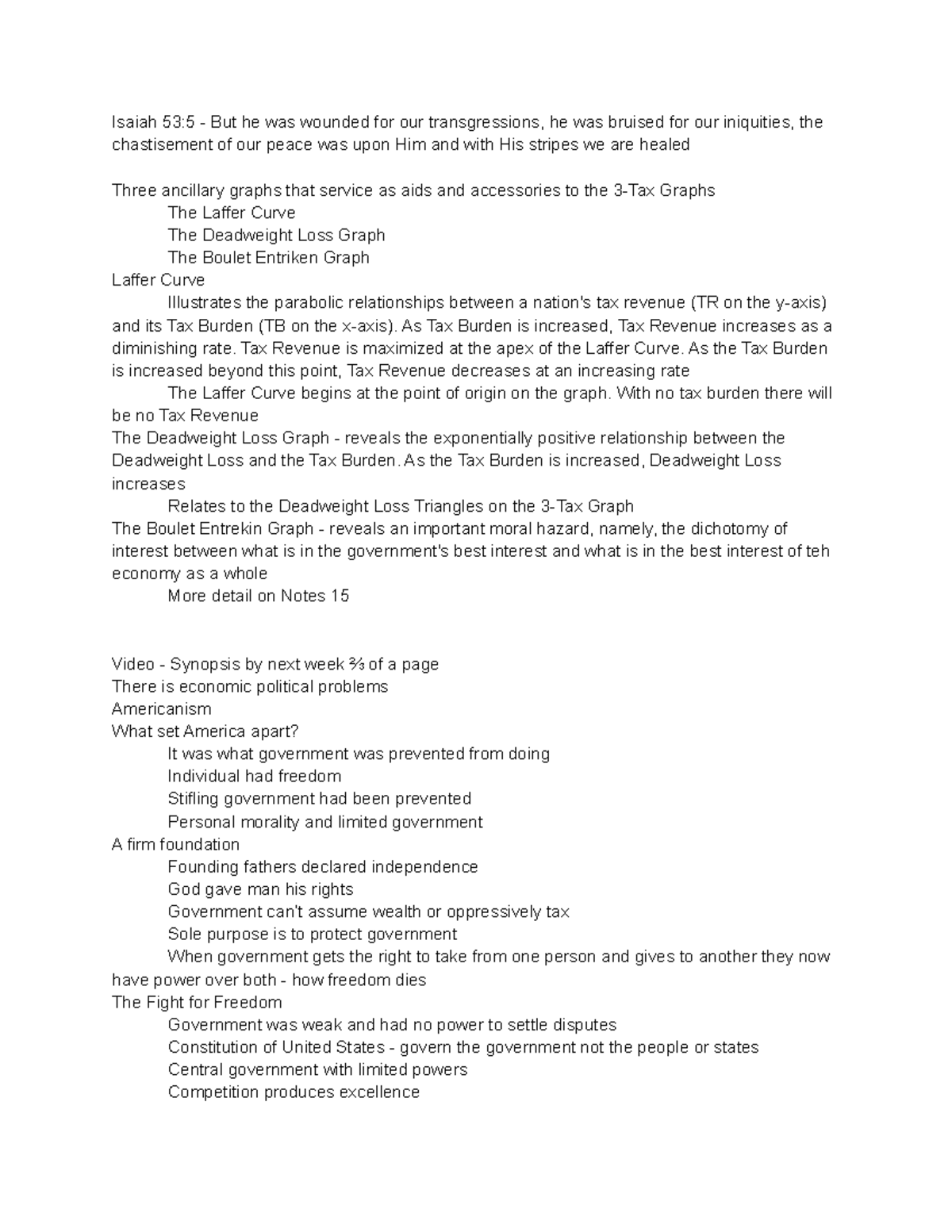 3 21 2023 - Macro - The Laffer Curve, The Deadweight Loss Graph ...