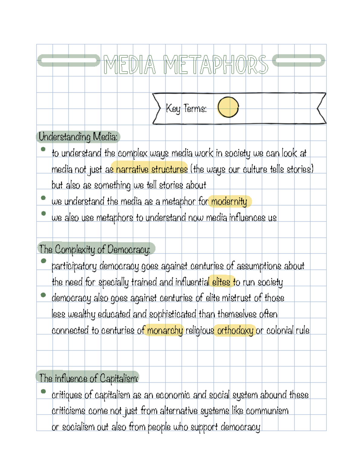 Media Metaphors - chapter 2 pages 27-29 sumaries - Media Metaphors ...