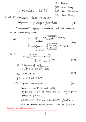 Communications - Past Papers - Studocu