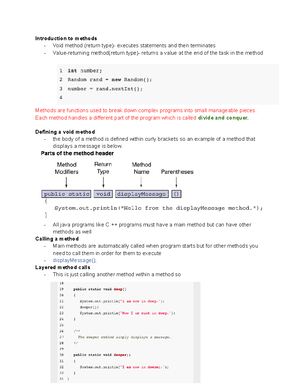 Chapt 6 cmsc 203 - Introduction to java classes and objects. Learning ...