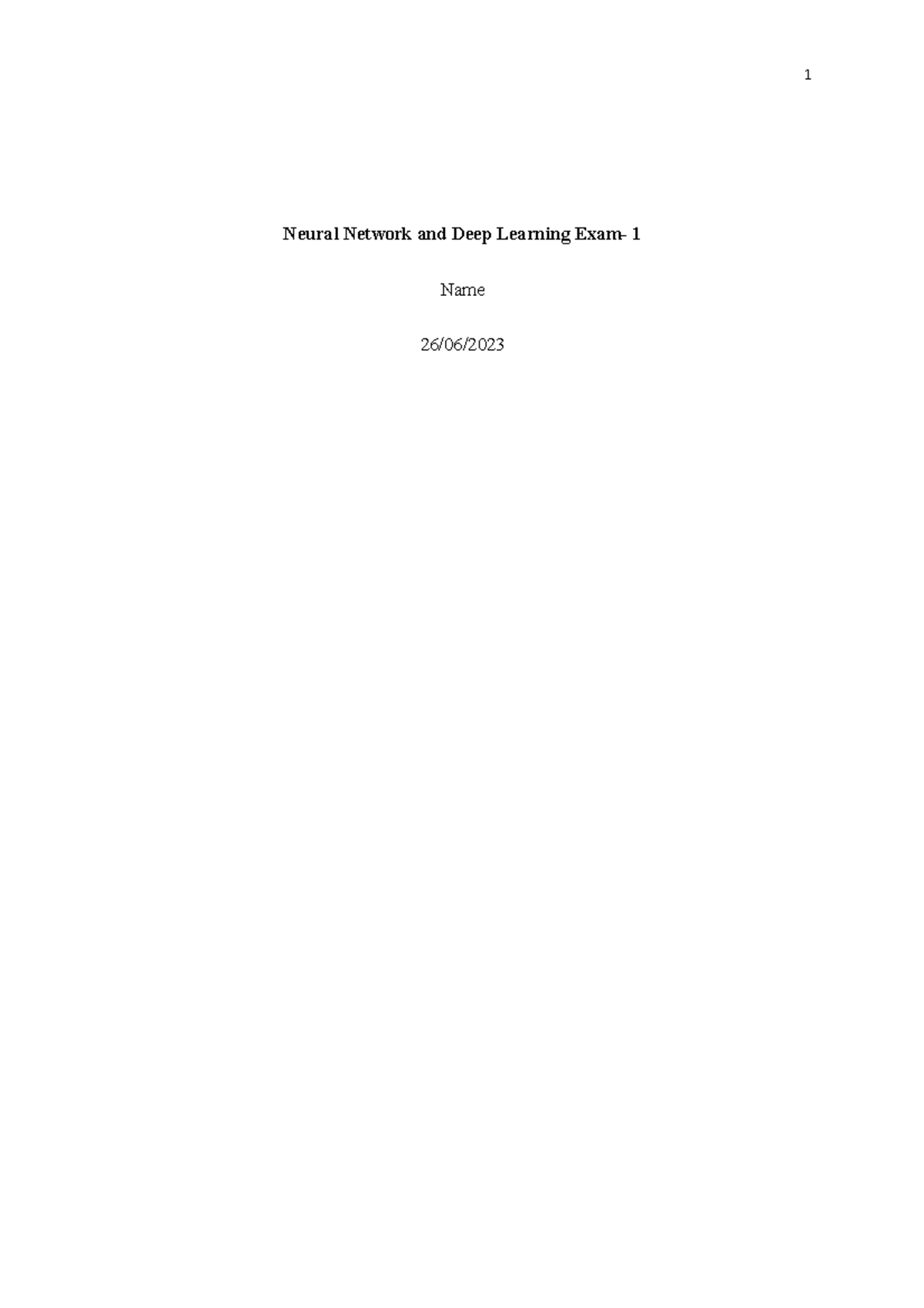 Neural Network and Deep Learning - Overfitting is more likely to occur ...