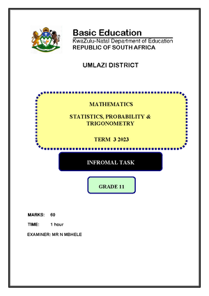 MP Mathematics P1 LAST PUSH-1 - MATHEMATICS P 1 “# Break the 7 0% ...