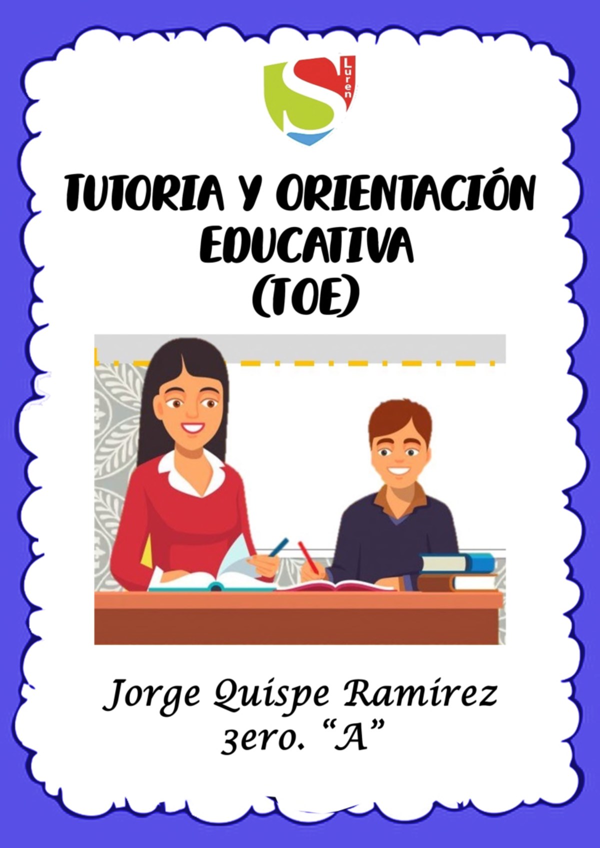 Caratulas DE Cursos - S TUTORIA y ORIENTACIÓN EDUCATIVA (TOE) Jorge ...