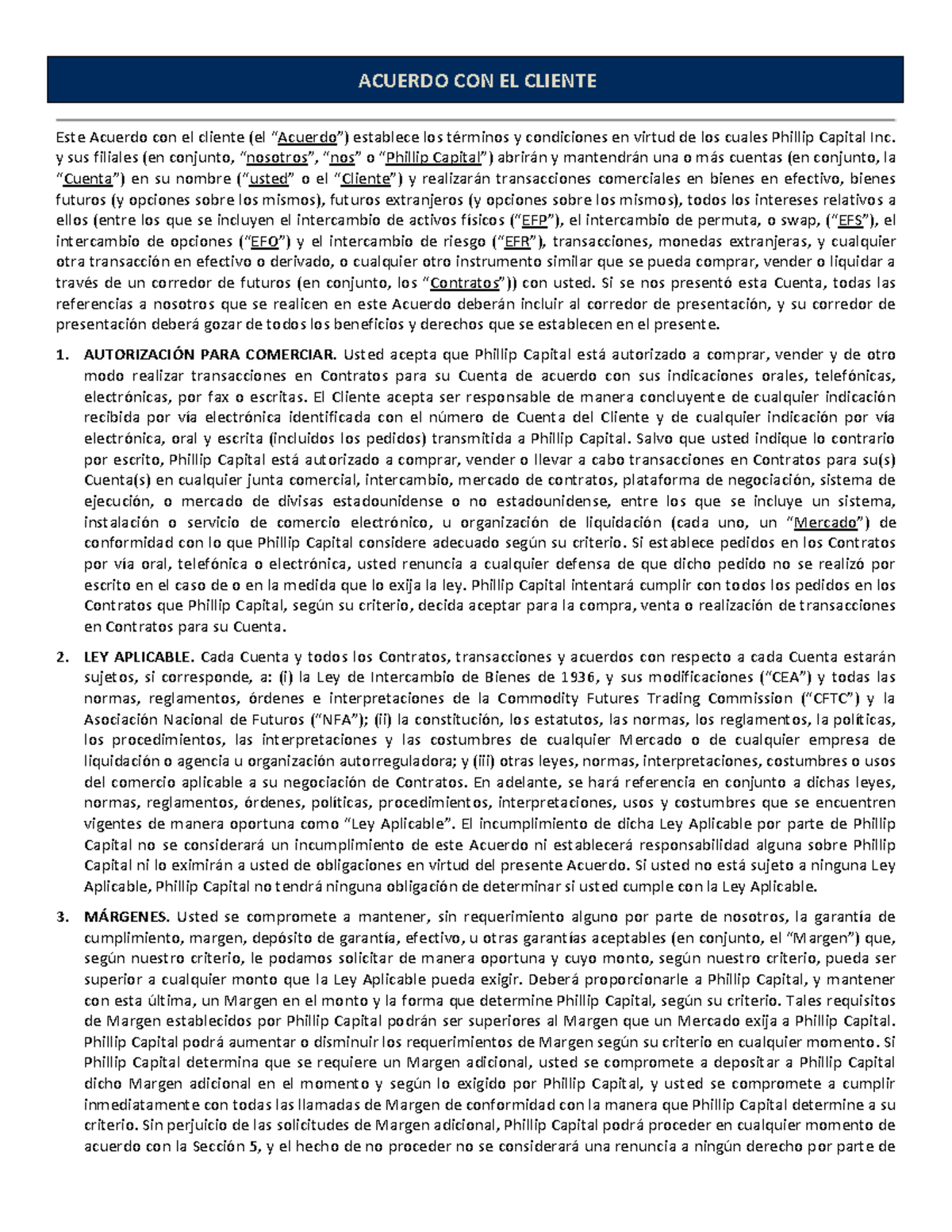 Acuerdo Con El Cliente - Apuntes 1 - ACUERDO CON EL CLIENTE Este ...