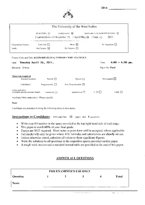 Mid Term 1 Practice Packet with 60 questions - Introduction to ...