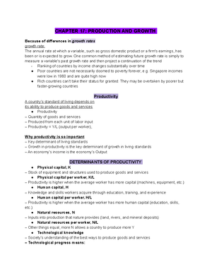 Economics Notes - 10 Principles of Economics Principle 1 - People face ...