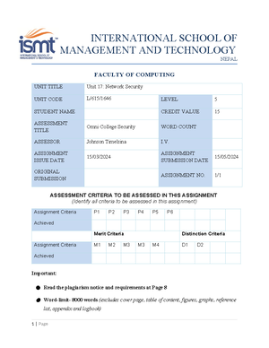 Business process support Level 5 - Pearson BTEC Levels 4 and 5 Higher ...