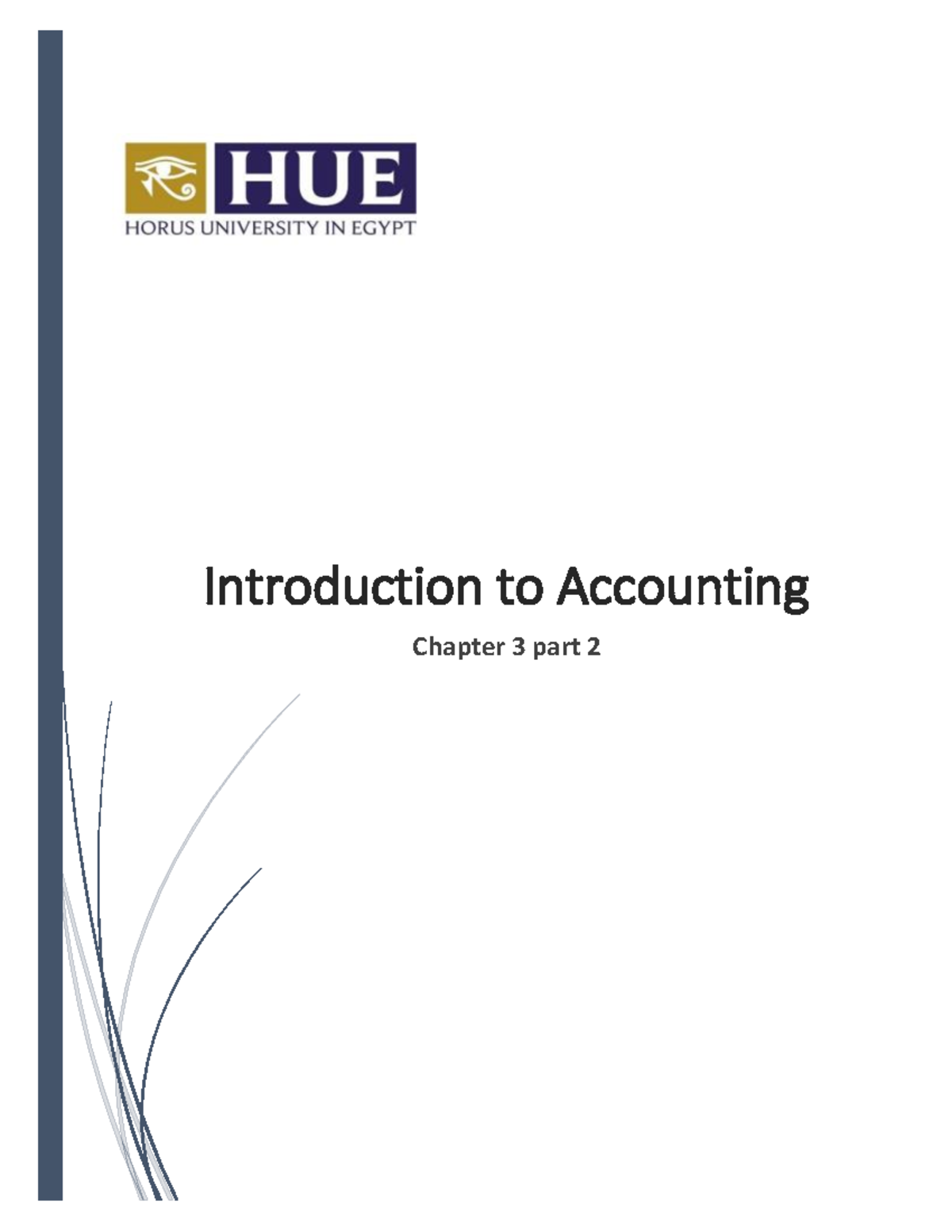 CH 3 part 2 - Introduction to Accounting Chapter 3 part 2 Chapter 3 The ...