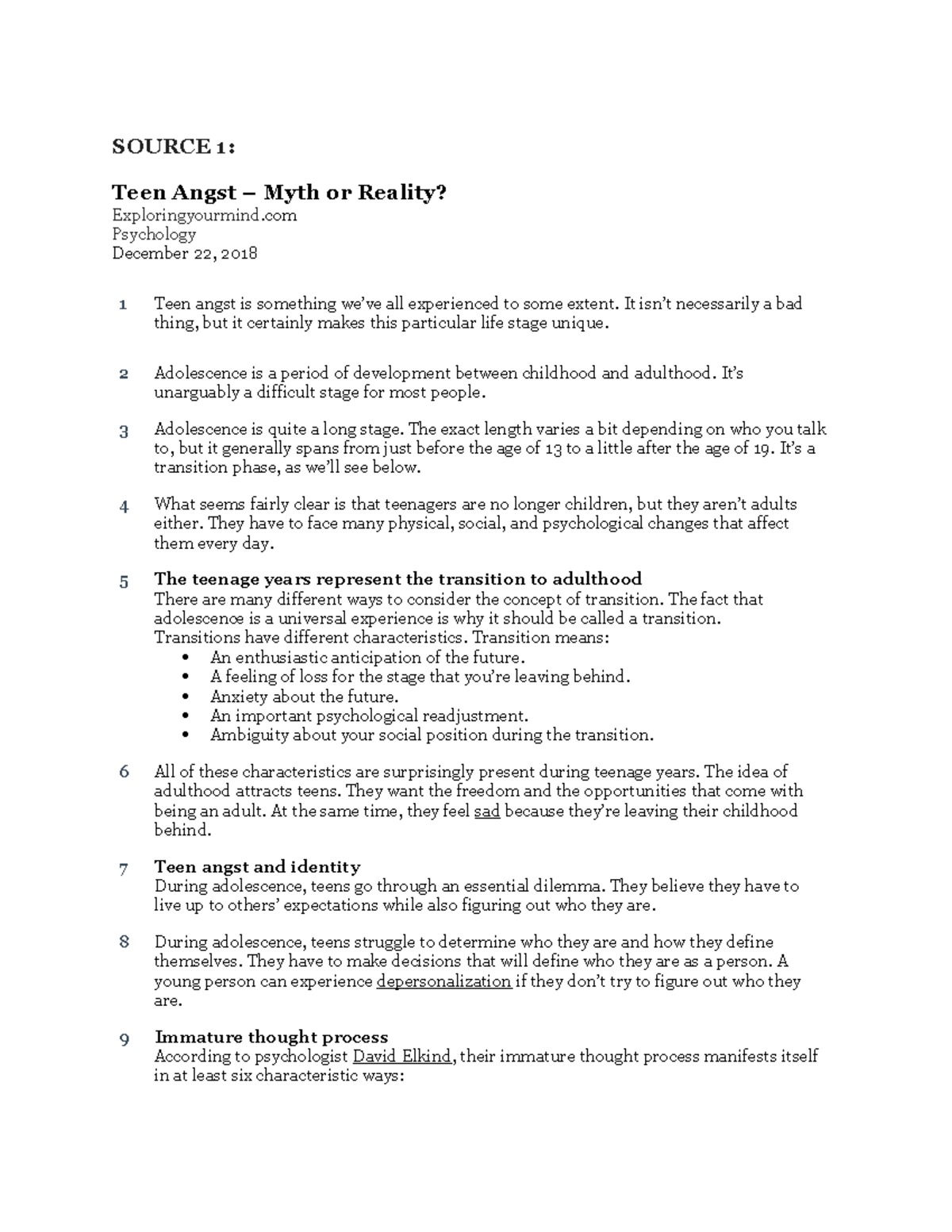 Source 1 - dsfghj - Histología texto y atlas - SOURCE 1: Teen Angst ...