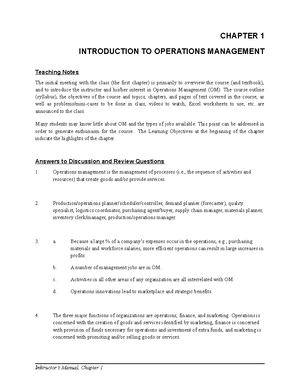 [Solved] Identify the correct statements a Operations managers do not need - Operations ...