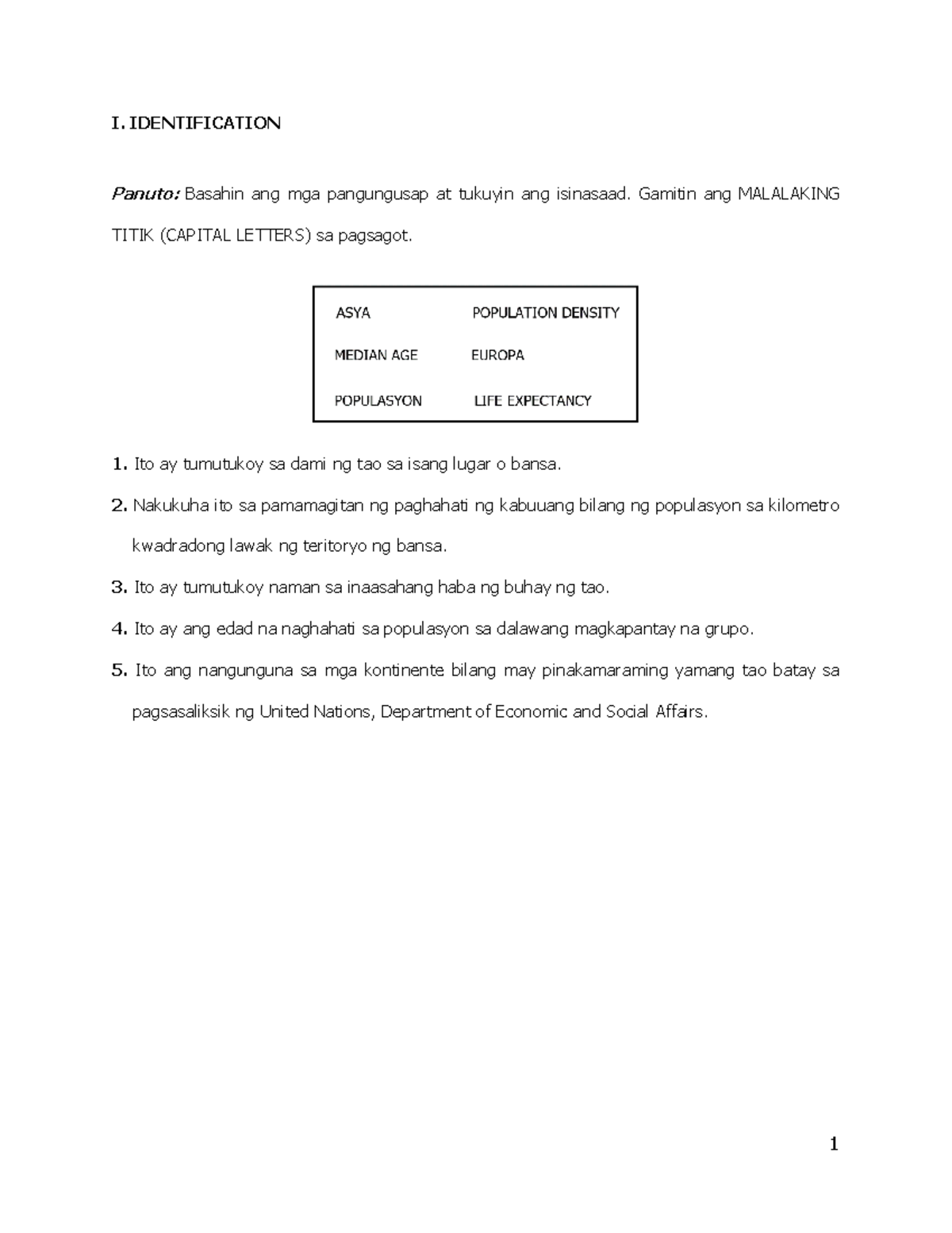 Lesson PLAN - (Q1-M7 Yamang Tao sa Asya) PART 24 - 1 I. IDENTIFICATION ...