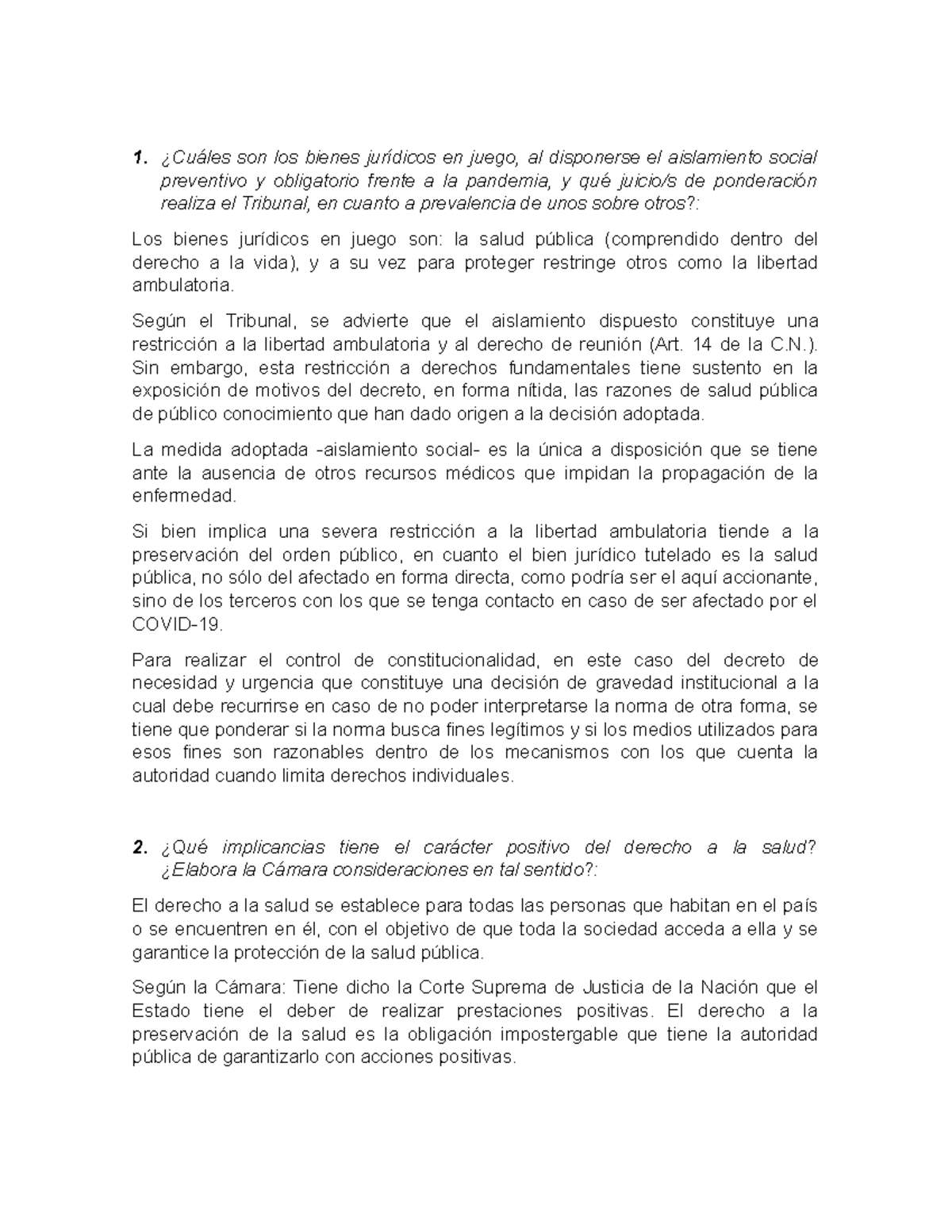 Fallo Kingston - ¿Cuáles son los bienes jurídicos en juego, al ...