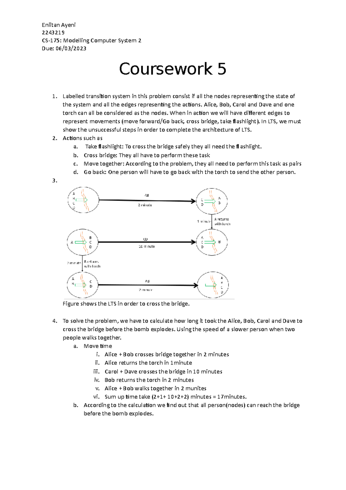 Coursework 5 CS-175 2243219 Eniitan Ayeni - Eniitan Ayeni 2243219 CS ...